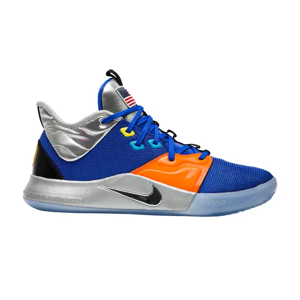 Nike Nasa X Pg 3 'apollo 14' Sneakers - Blue