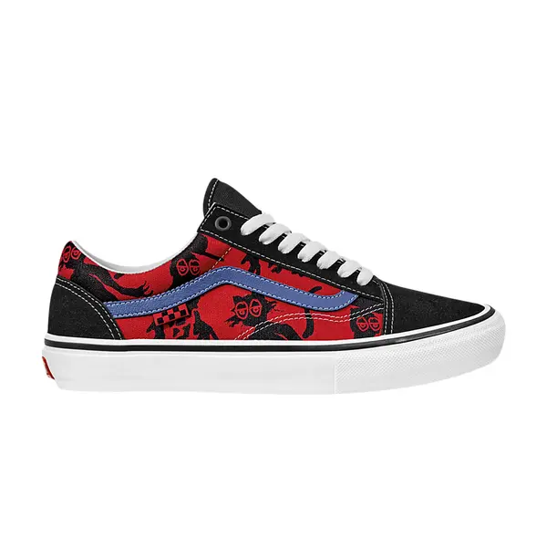 VANS Krooked X Skate Old Skool 'natas For Ray Barbee - Black