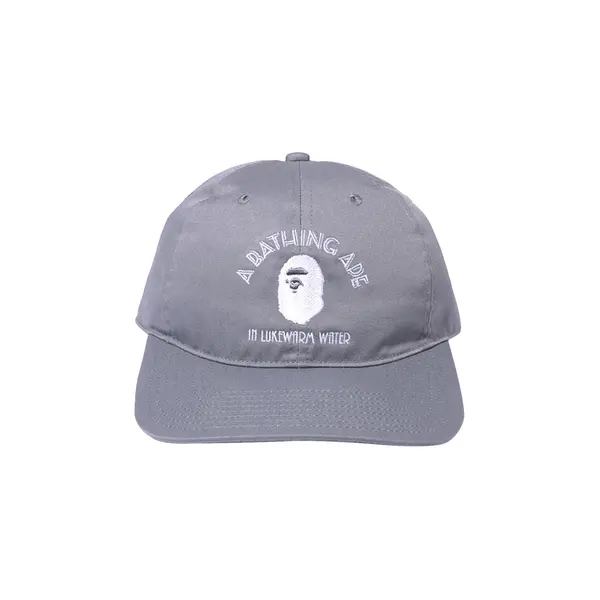 A BATHING APE Panel Cap - Grey