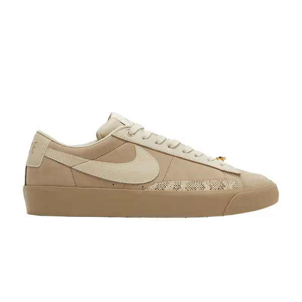 Nike Forty Percent Against Rights X Blazer Low Sb Sneakers - Tan