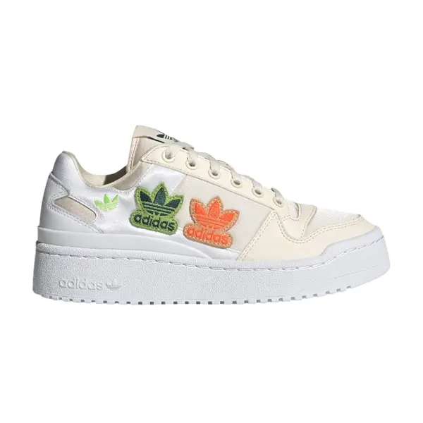 Adidas Forum Bold Embroidered Trefoils - Cream