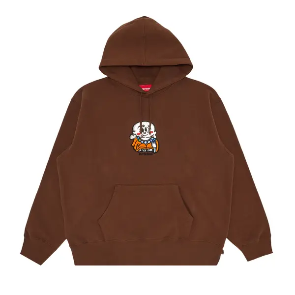 Supreme Aoi Buddha Hooded Sweatshirt - Brown