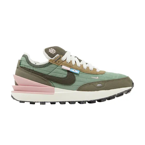 Nike Waffle One Nn Toasty Oil Sneakers - Green