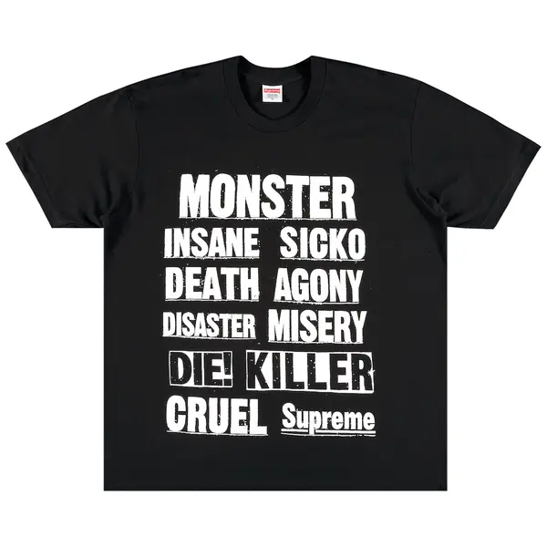 Supreme Monster Tee - Black