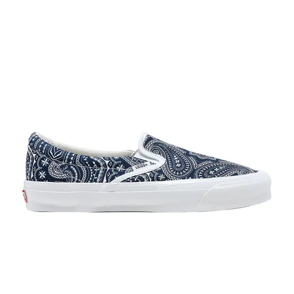 VANS Kith X Vault Og Classic Slip-on Lx 'paisley - Blue