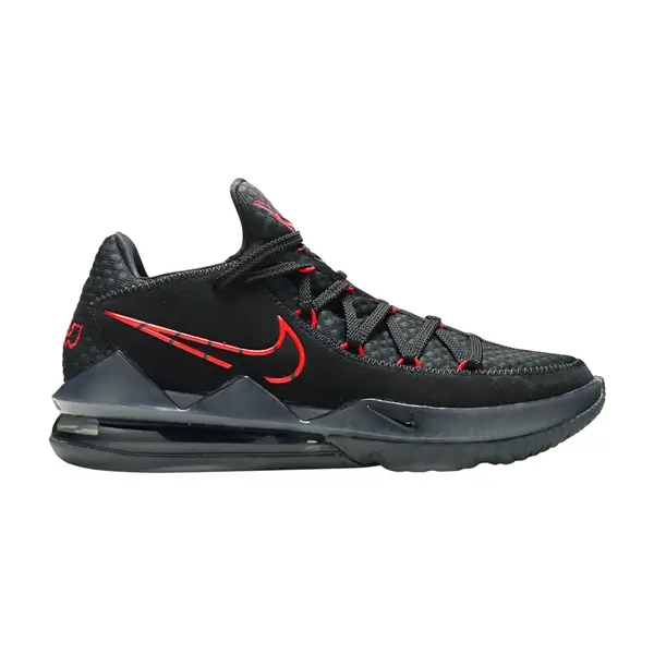 Nike Lebron 17 Low Ep Bred Sneakers - Black