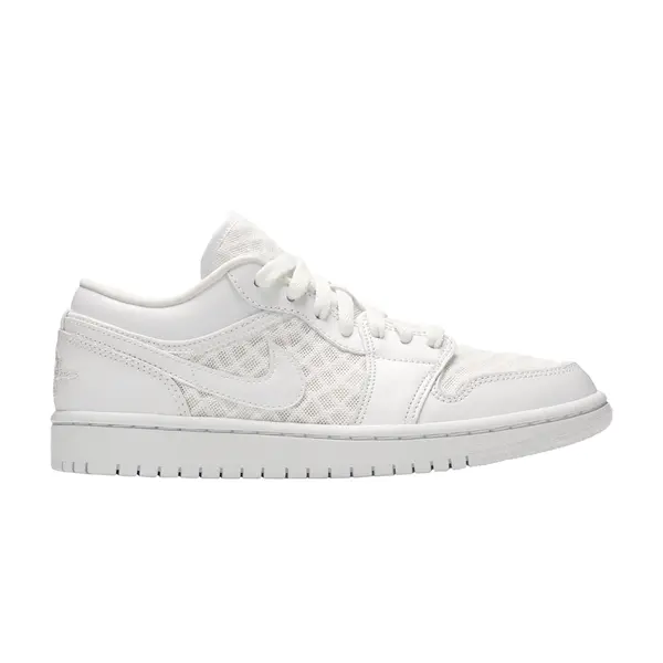 JORDAN 1 Low Breathe - White