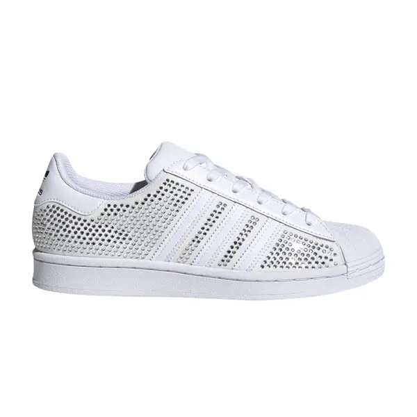 Adidas Superstar 'bling' Sneakers - White