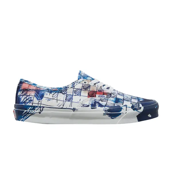 VANS Connor Tingley X Og Authentic Lx 'checkerboard - Blue