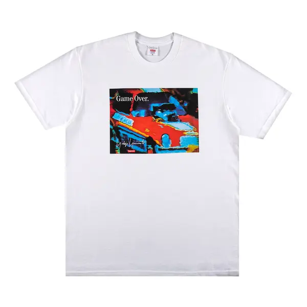 Supreme X Yohji Yamamoto Game Over Tee - White