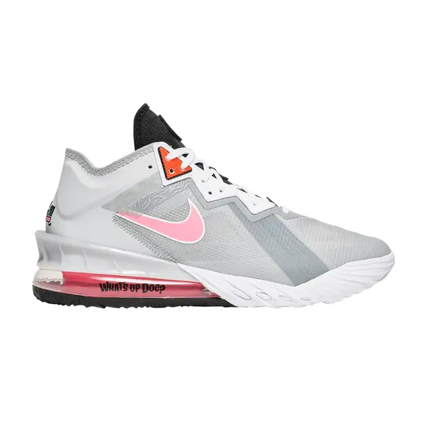 Nike Space Jam X Lebron 18 Low Ep 'bugs X Marvin' Sneakers - Grey
