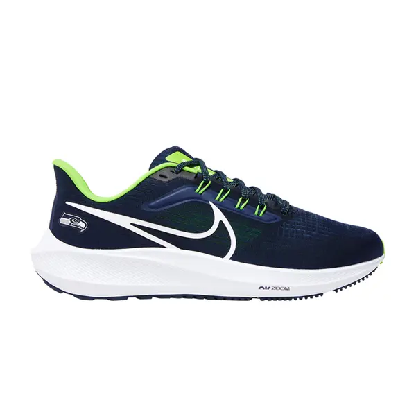Nike Nfl X Air Zoom Pegasus 39 'seattle Seahawks' Sneakers - Blue
