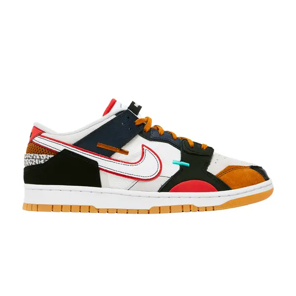 Nike Dunk Low Scrap Premium Sneakers - Black