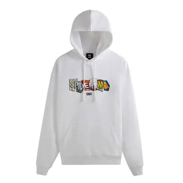 Kith For Spider-man Comic Covers Hoodie