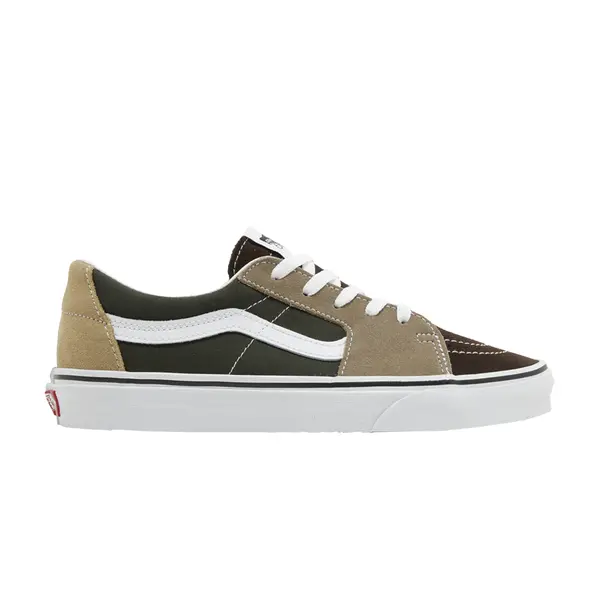 VANS Sk8-low Color Block Sneakers - Brown