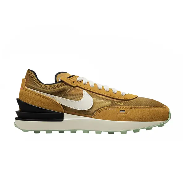 Nike Waffle One Suede Sneakers - Gold