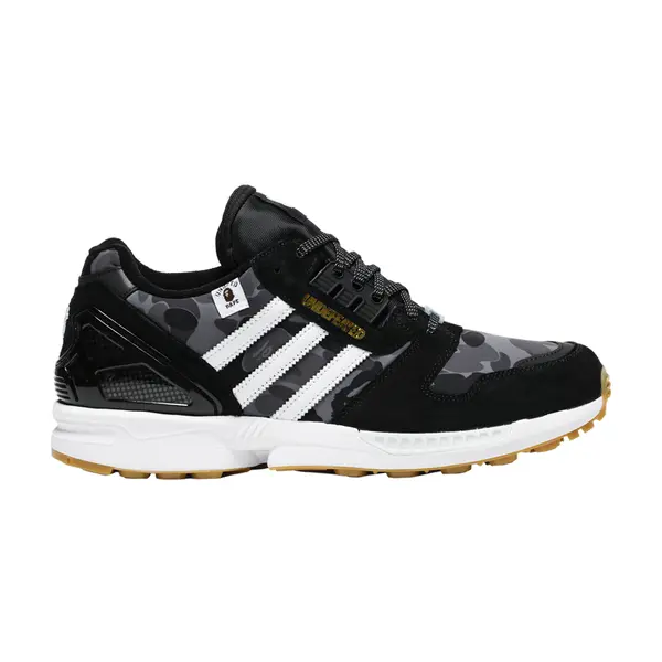 Adidas Bape X Undefeated X Zx 8000 'A-Zx Series Camo - Black