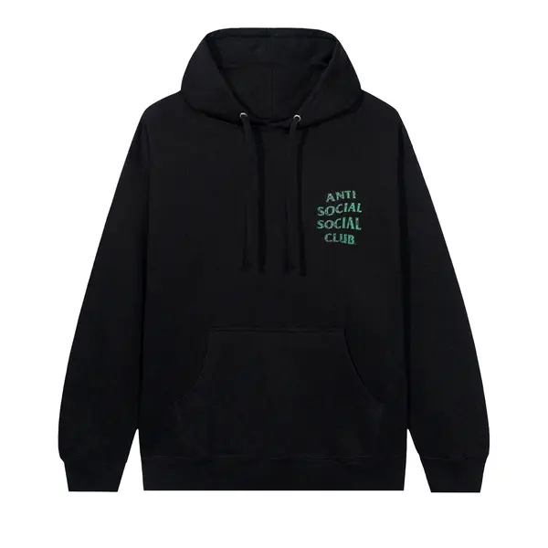 ANTI SOCIAL SOCIAL CLUB Glitch Hoodie - Black