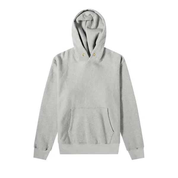 LES TIEN Cropped Hoodie - Grey