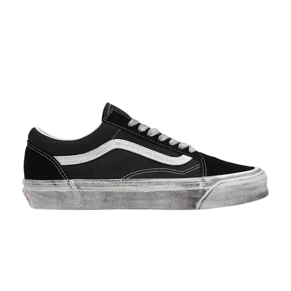 VANS Og Old Skool Lx Stressed Sneakers - Black