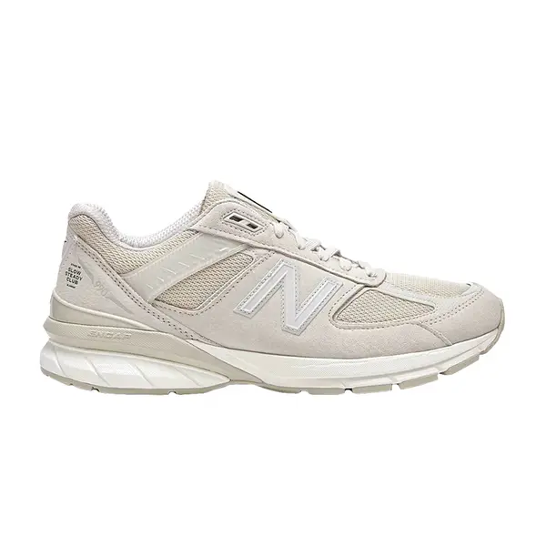 NEW BALANCE Slow Steady Club X 990v5 Made In Usa Sneakers - Cream