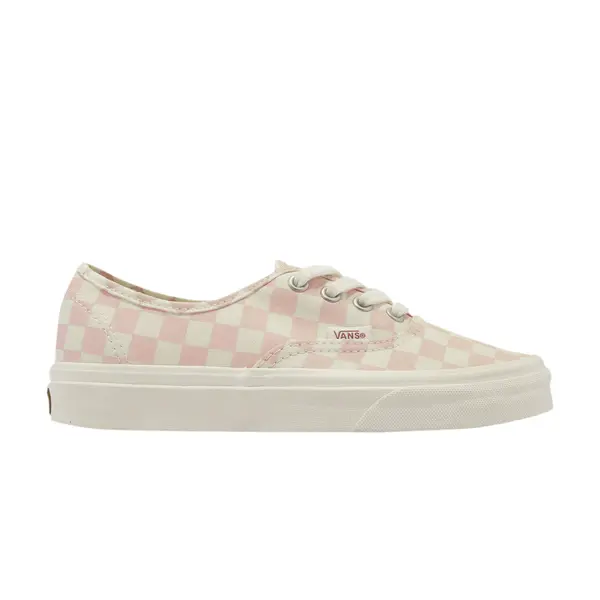 VANS Authentic Eco Theory Checkerboard Sneakers - Pink