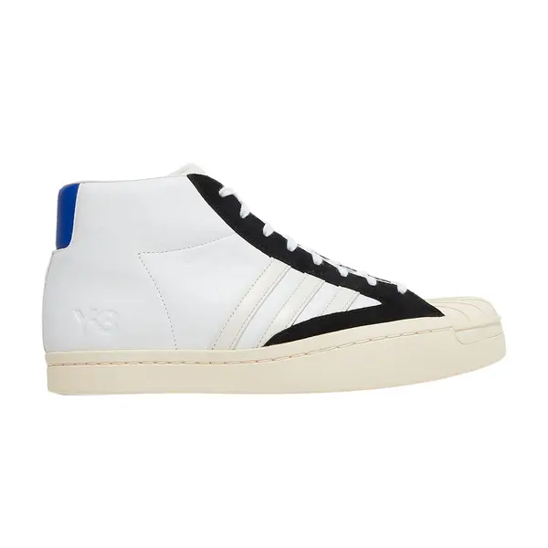Adidas Y-3 Yohji Pro High-top Sneakers - White