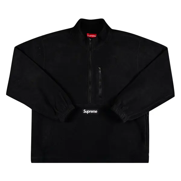 Supreme X Polartec Half Zip Pullover - Black