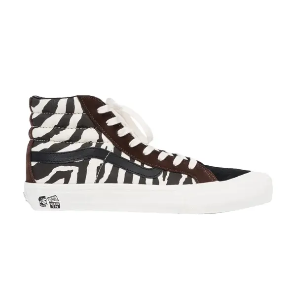 VANS Taka Hayashi X Style 138 Lx Zebra High-top Sneakers - Black