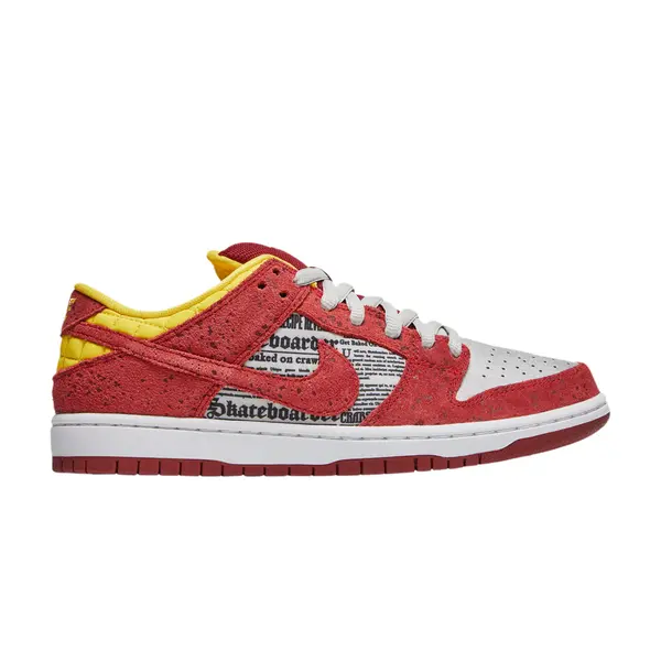Nike Dunk Low Premium Sb Qs 'crawfish' Sneakers - Red