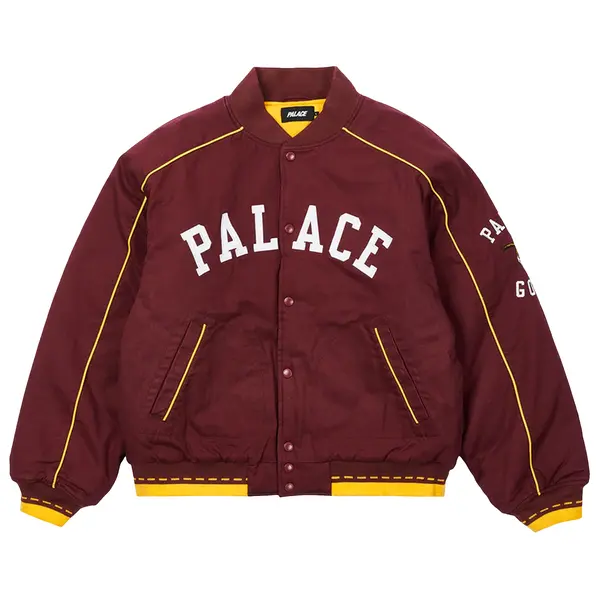 PALACE Goats Varsity Jacket - Red