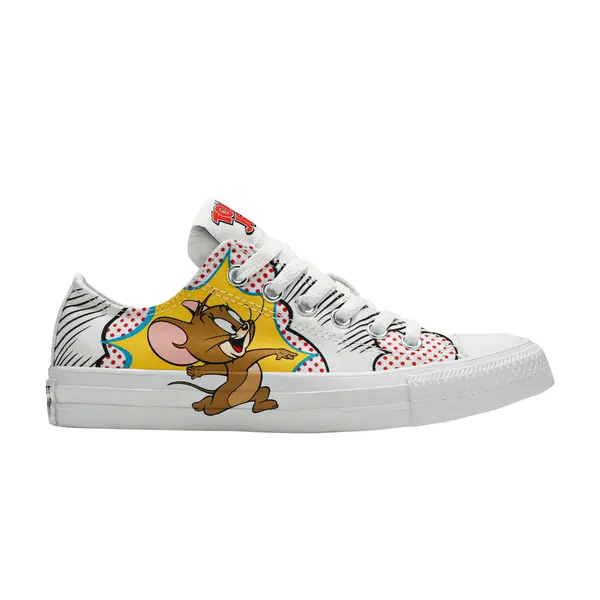 CONVERSE Tom And Jerry X Chuck Taylor All Star Low 'carton - White