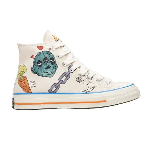 CONVERSE X Tyler, The Creator X Foot Locker Chuck 70 'artist Series' High-top Sneakers