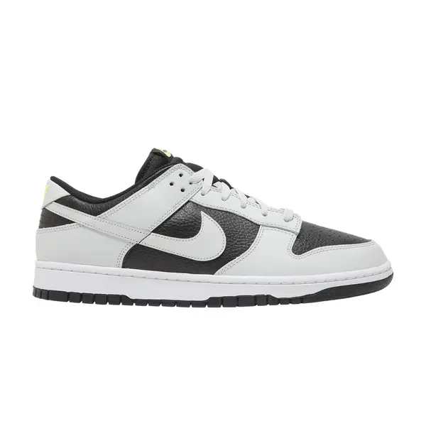 Nike Dunk Low Reverse Panda Neon Sneakers - White
