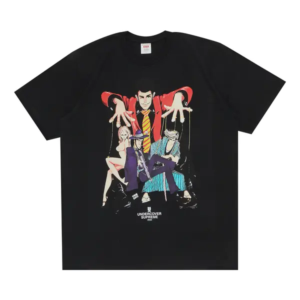 Supreme X Undercover Lupin Tee - Black