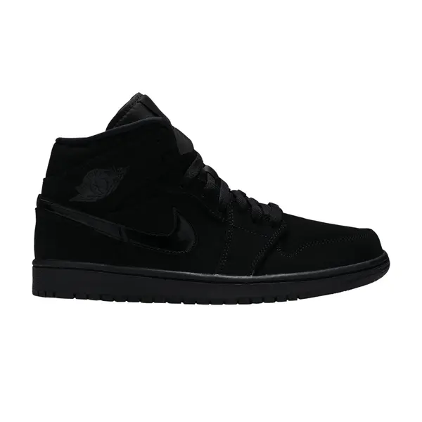 JORDAN 1 Mid Sneakers - Black