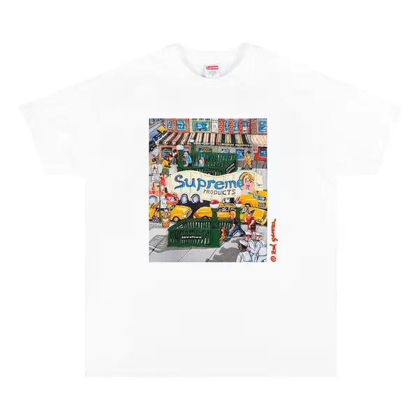 Supreme Manhattan Tee - White