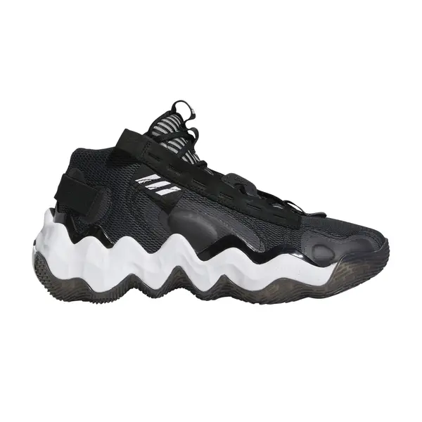 Adidas Candace Parker X Exhibit B Mid Sneakers - Black