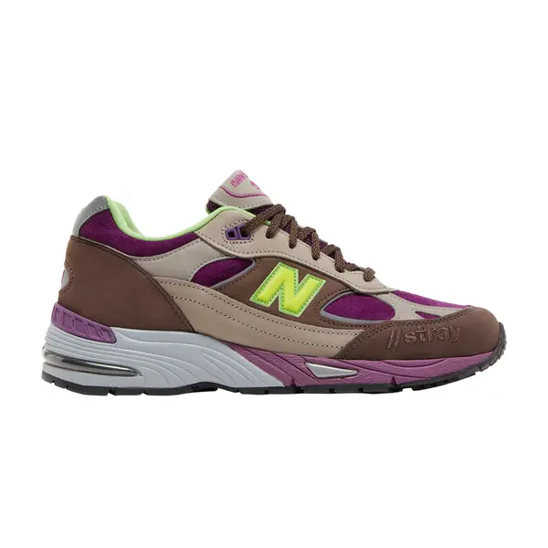 NEW BALANCE Stray Rats X 991 Sneakers - Purple