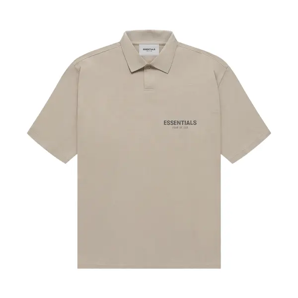 Fear Of God Short-sleeve Polo 'string - Tan