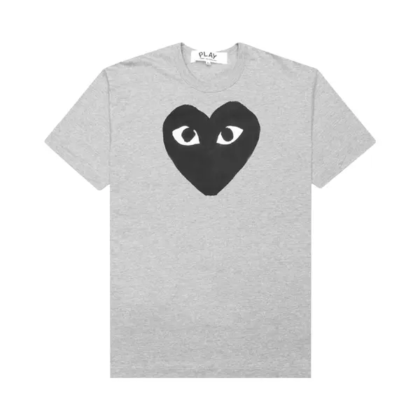 Play Comme Des Garcon Heart T-shirt - Grey