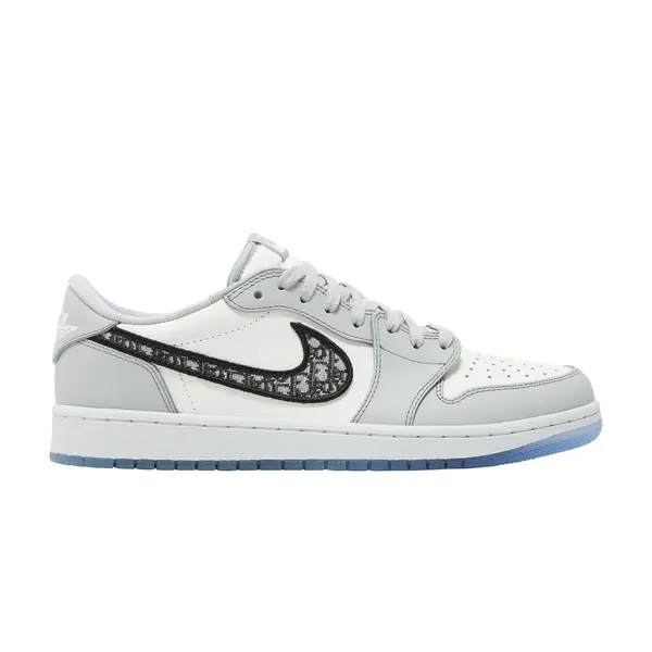 JORDAN Dior X 1 Low Sneakers - Grey