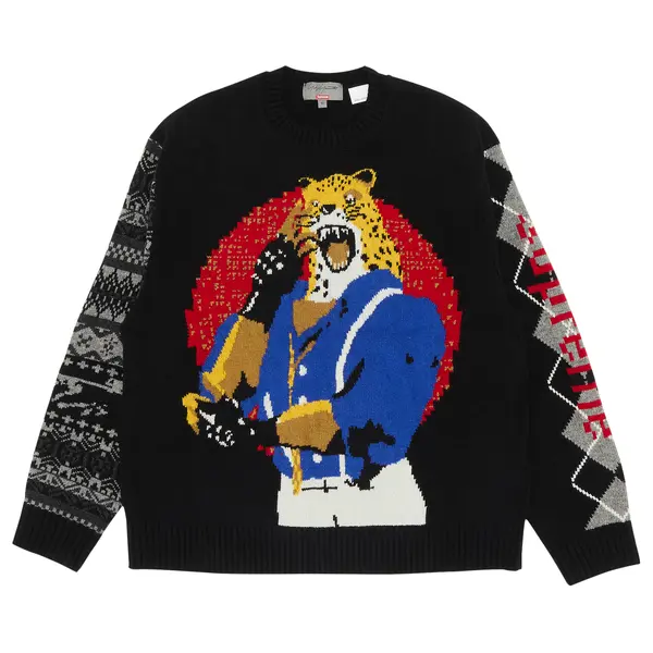 Supreme X Yohji Yamamoto X Tekken Sweater - Black