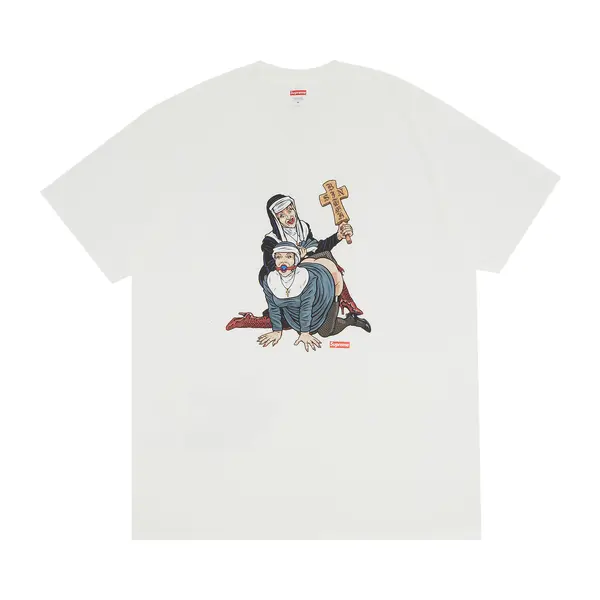 Supreme Nuns Tee - White