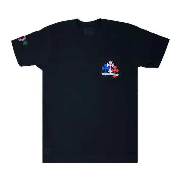 Chrome Hearts Cross Cemetery Tee /multicolor