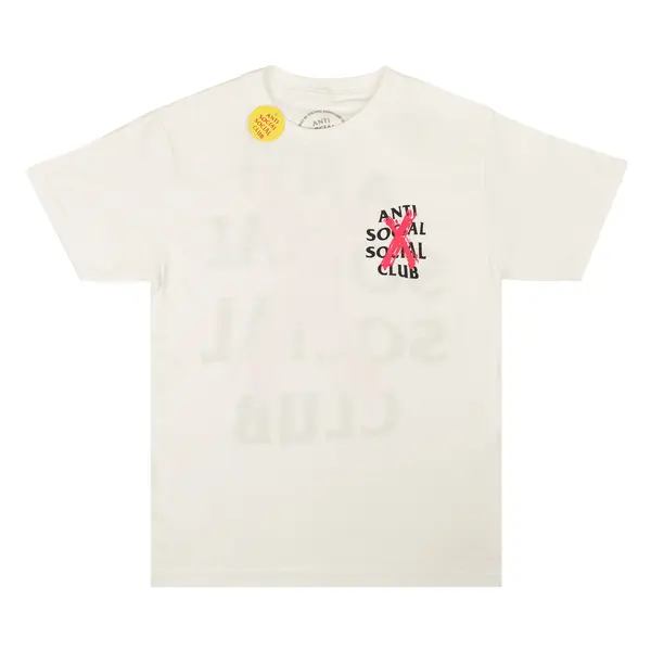 ANTI SOCIAL SOCIAL CLUB Cancelled Short-sleeve T-shirt - White