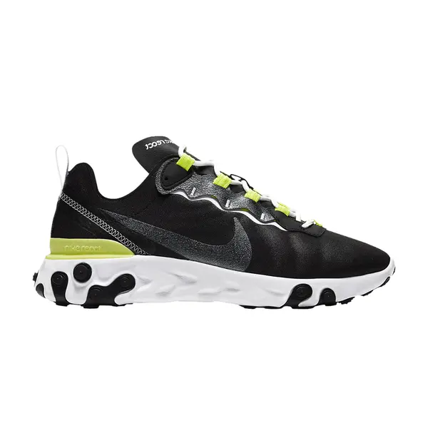 Nike React Element 55 Se Sneakers - Black