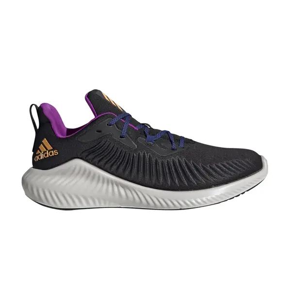 Adidas Alphabounce+ Run Em Athletic Sneakers - Black