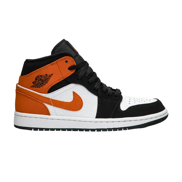 JORDAN 1 Mid Shattered Backboard Sneakers - Orange