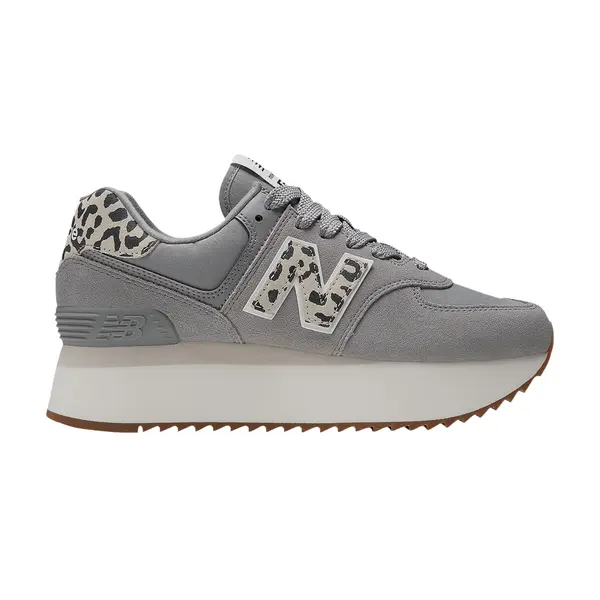 NEW BALANCE 574+ Lace Up Sneakers - Grey